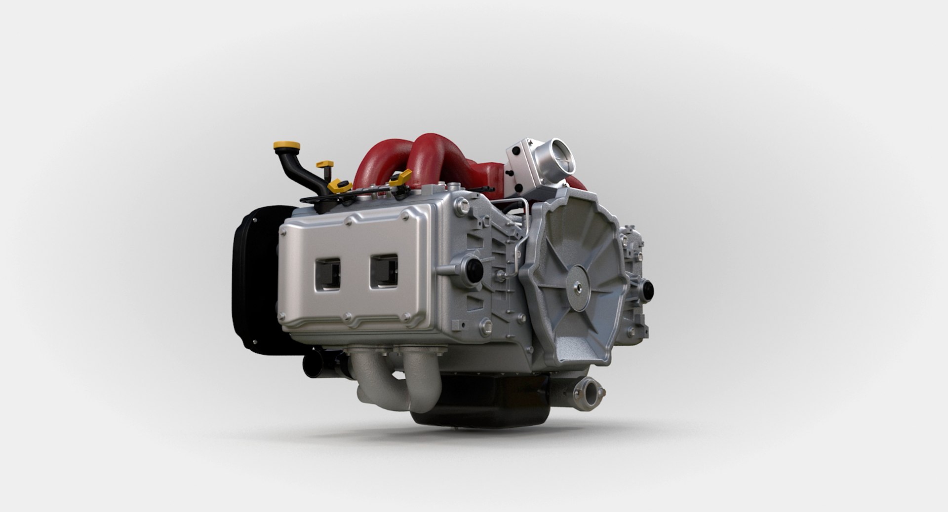 Boxer Engine Model - TurboSquid 1252632
