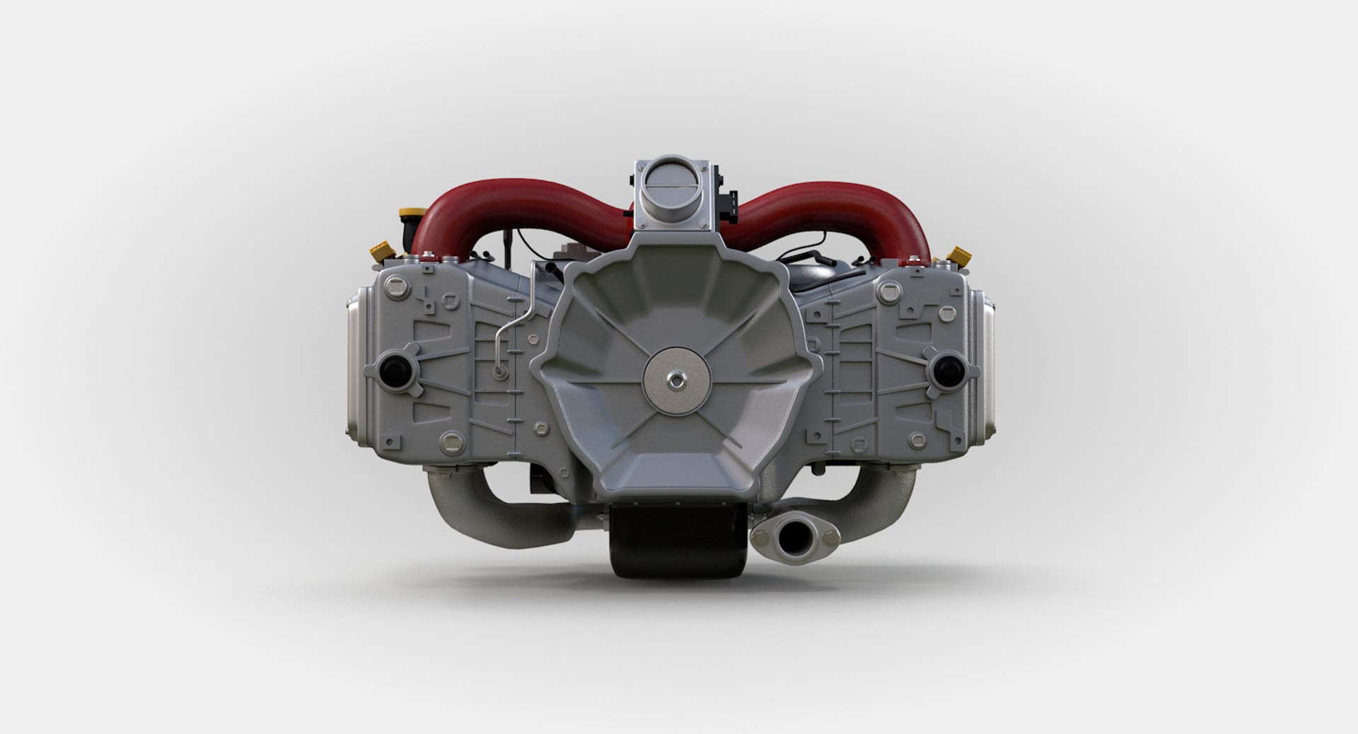 Boxer Engine Model - TurboSquid 1252632
