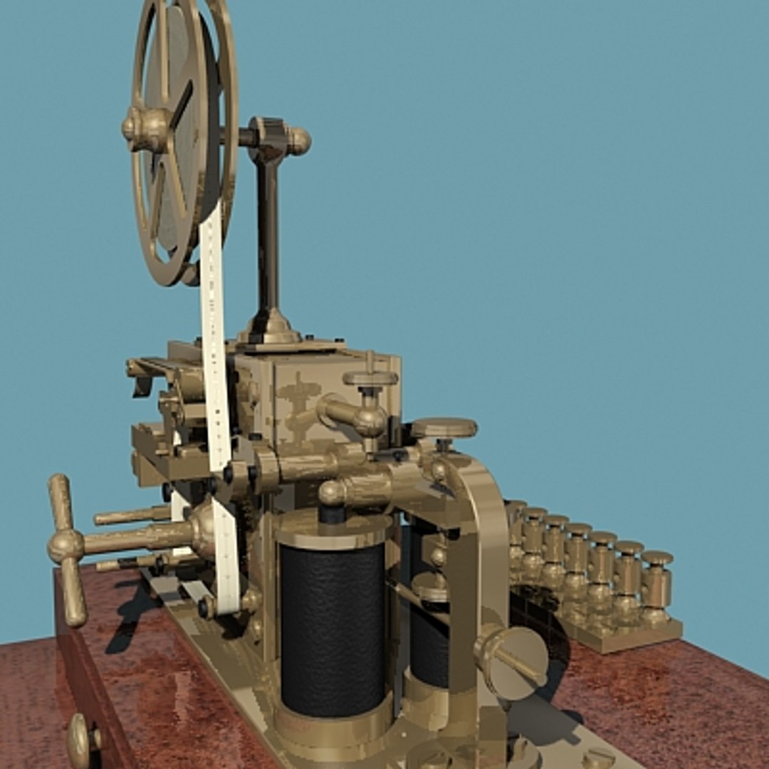Morse Telegraph 3d 3ds