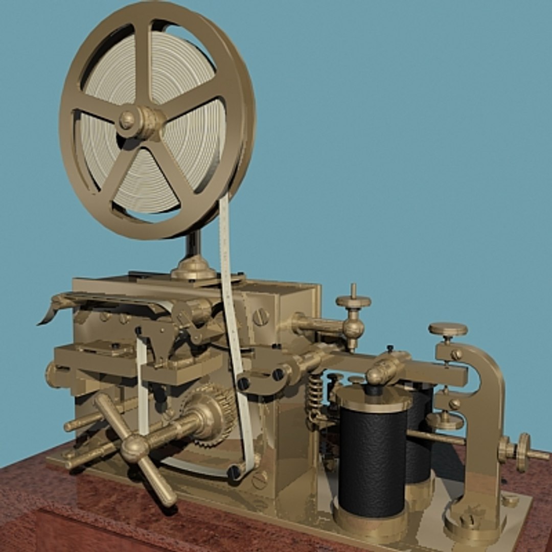 Morse Telegraph 3d 3ds