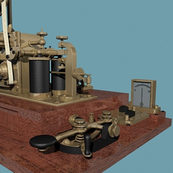 morse telegraph 3d 3ds