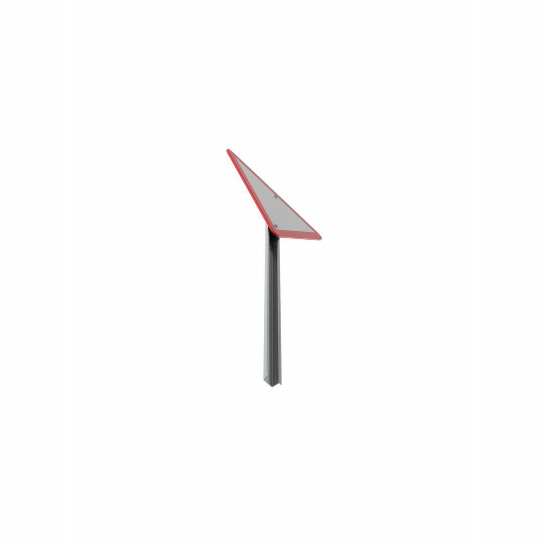 Road Sign Give Way 3D Model - TurboSquid 2039731