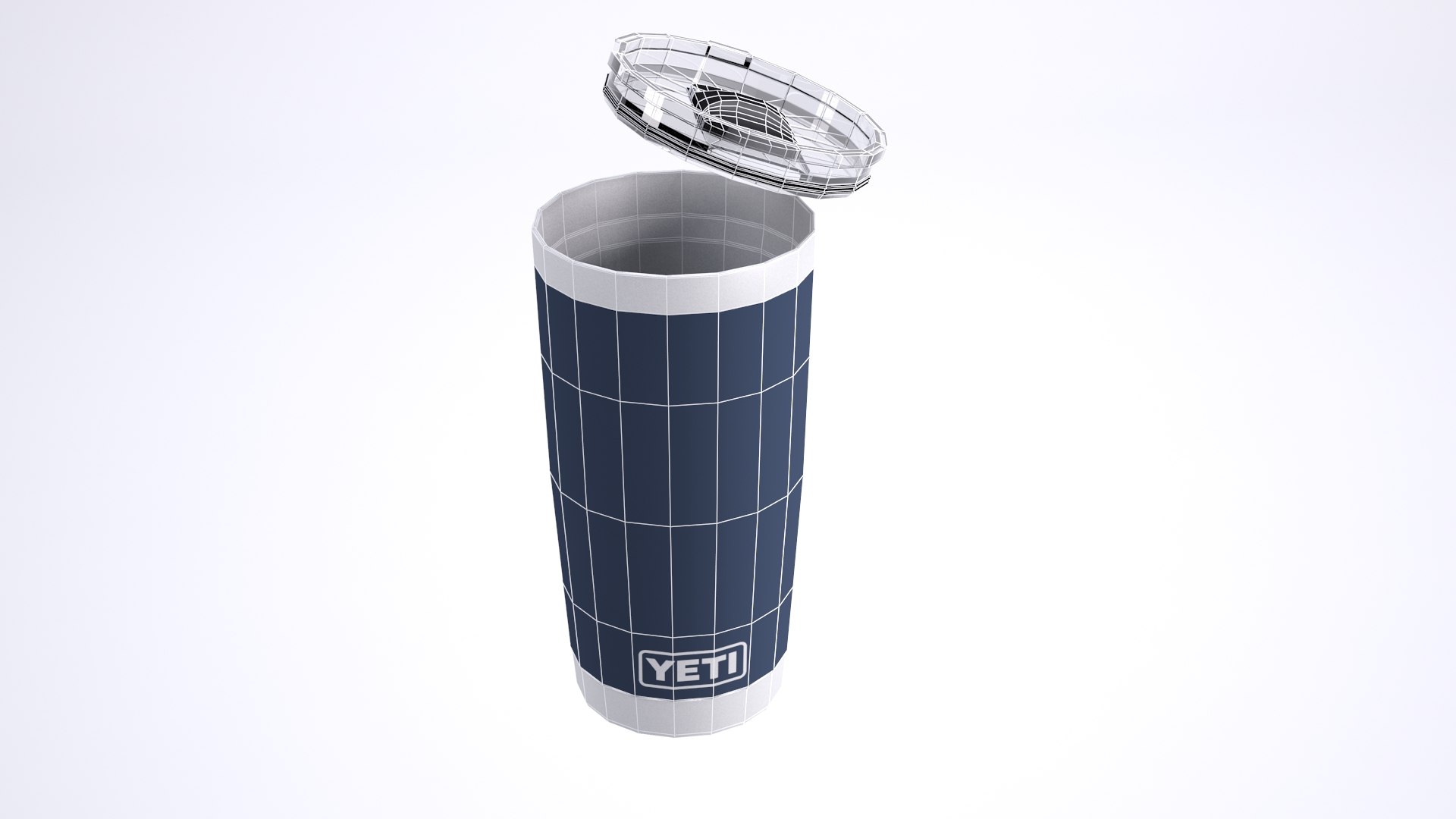 Yeti Rambler 20oz 3D Model - TurboSquid 2029132