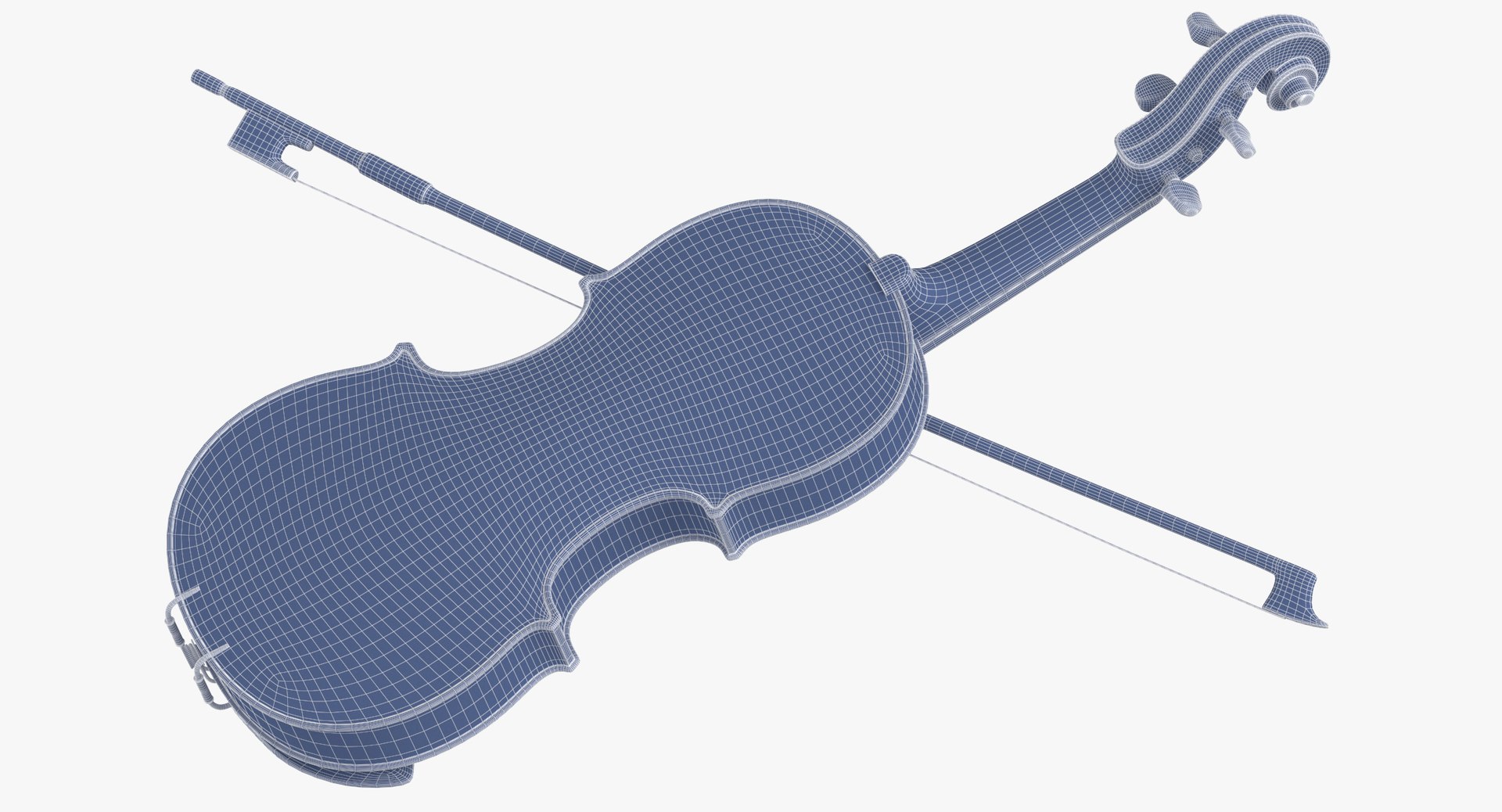 3D Violin Model - TurboSquid 1257262