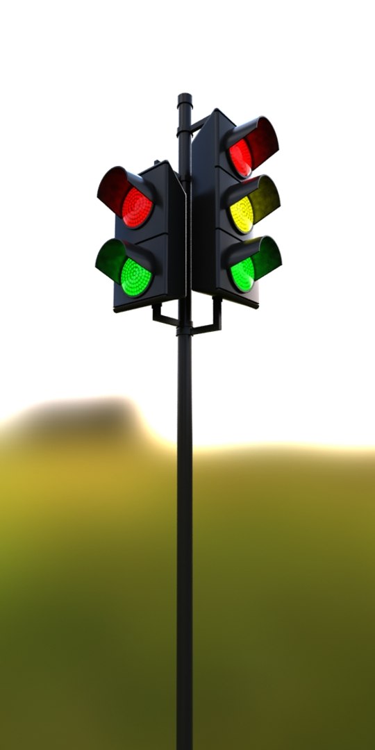 Traffic Light 3d Obj