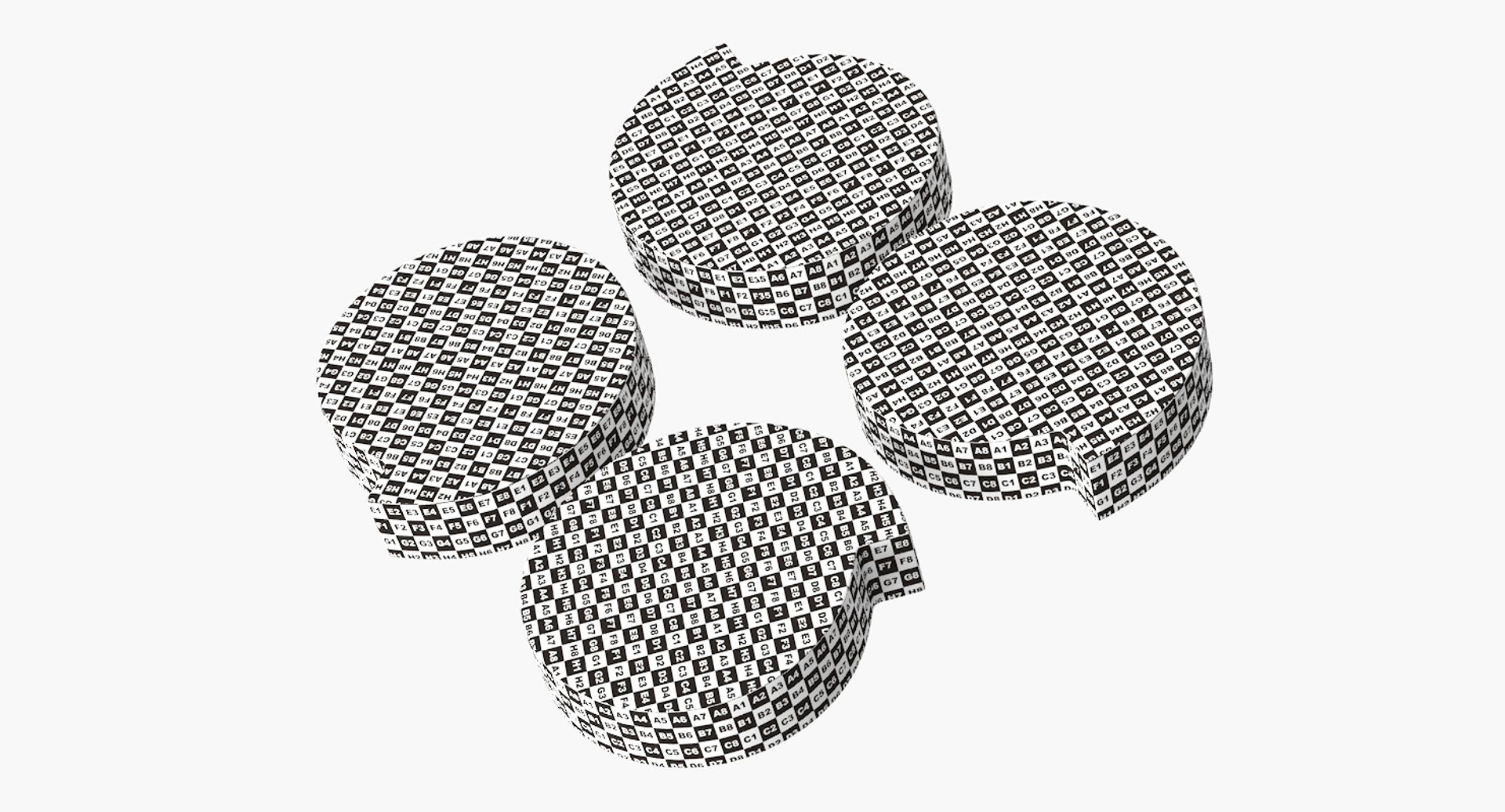 realistic sugar paste rolls 3d max