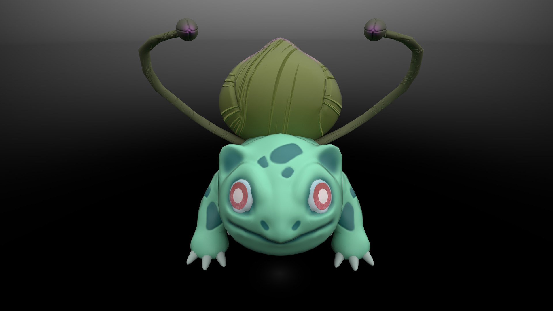 3D Model Bulbasaur Pokemon Game Character - TurboSquid 2061442