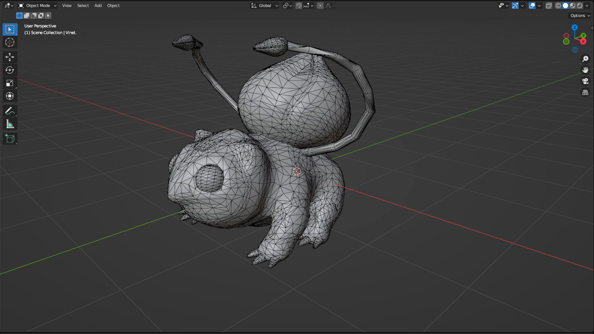 3D Model Bulbasaur Pokemon Game Character - TurboSquid 2061442