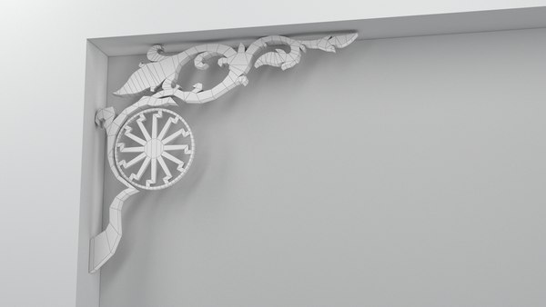 Brackets molding model - TurboSquid 1668353