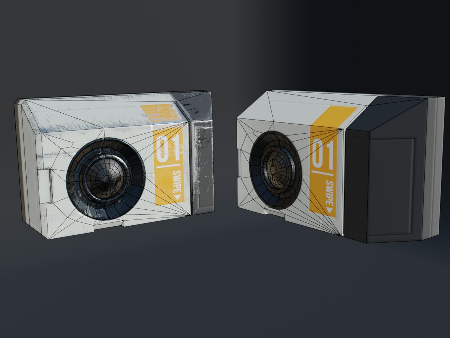 Sci-fi Keycard Scanner 3D Model - TurboSquid 1600914