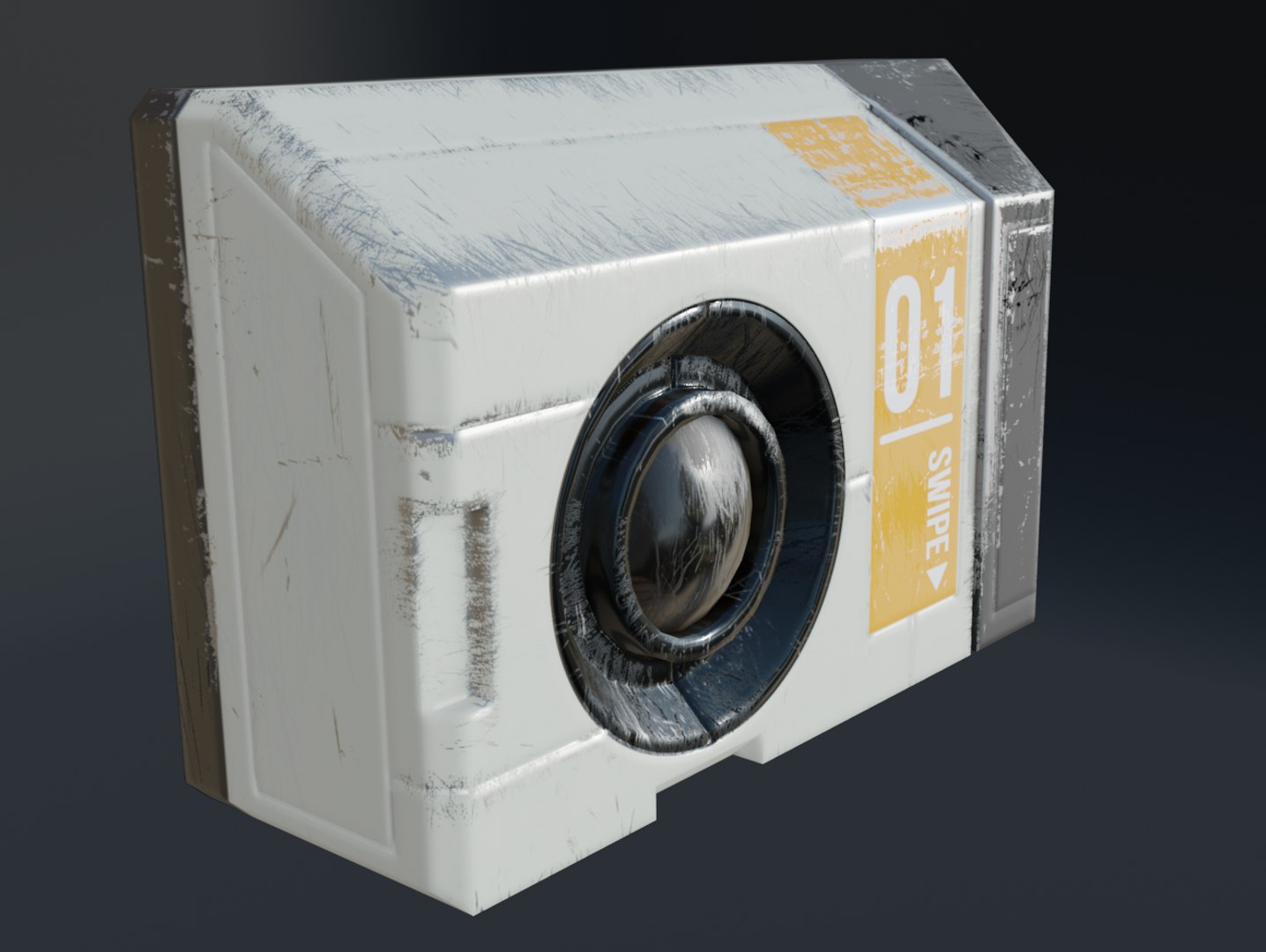 Sci-fi Keycard Scanner 3D Model - TurboSquid 1600914