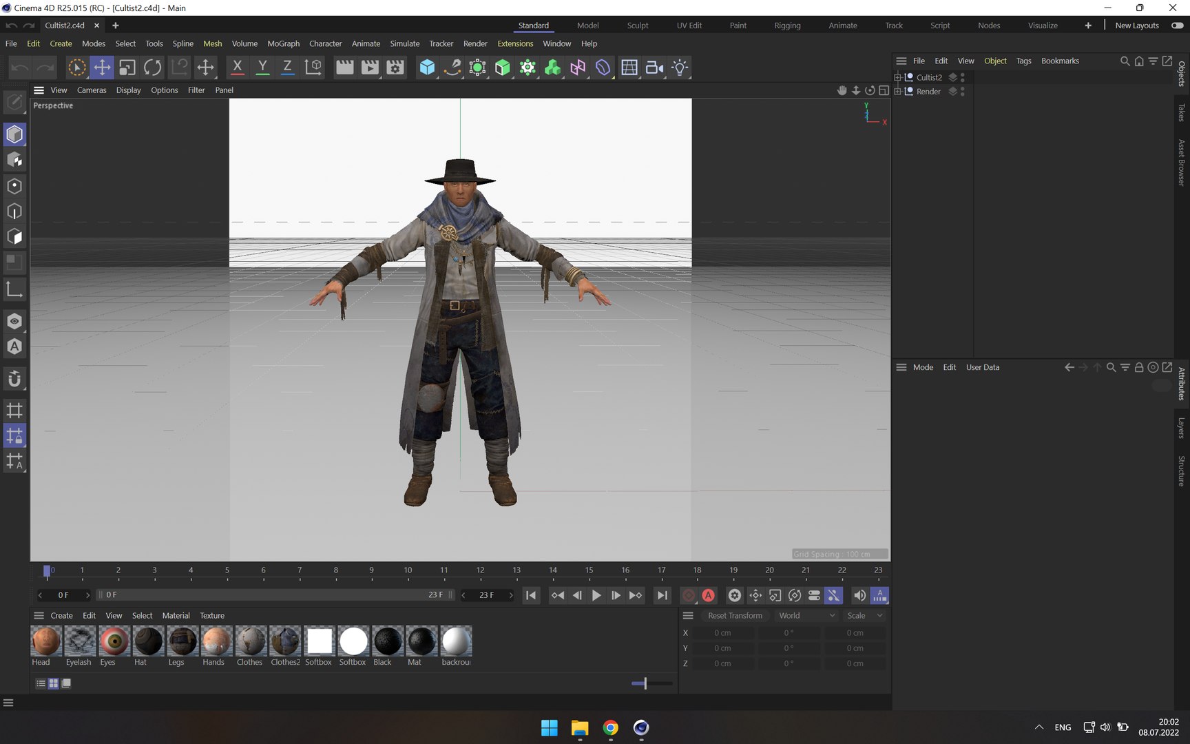 Cultist Warrior Model - TurboSquid 2083181