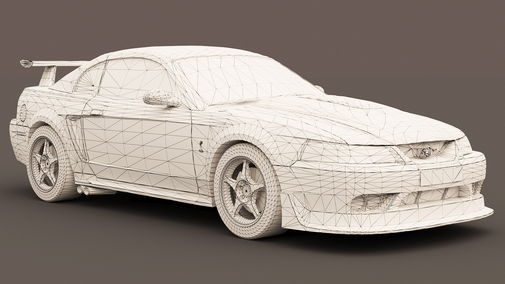 3D Model Ford Mustang Svt Cobra 2000 - TurboSquid 2031933