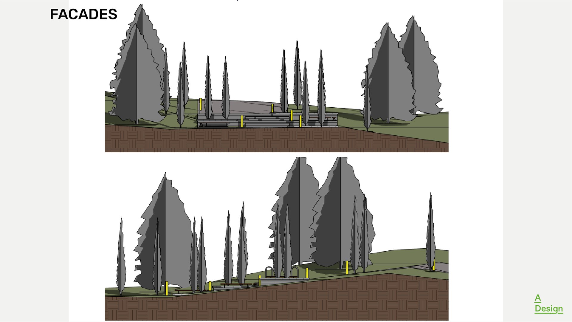 Rest zone - Revit model 3D model - TurboSquid 2018305