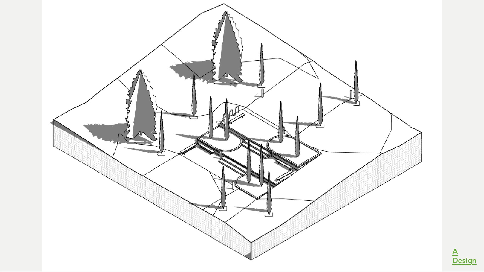 Rest zone - Revit model 3D model - TurboSquid 2018305