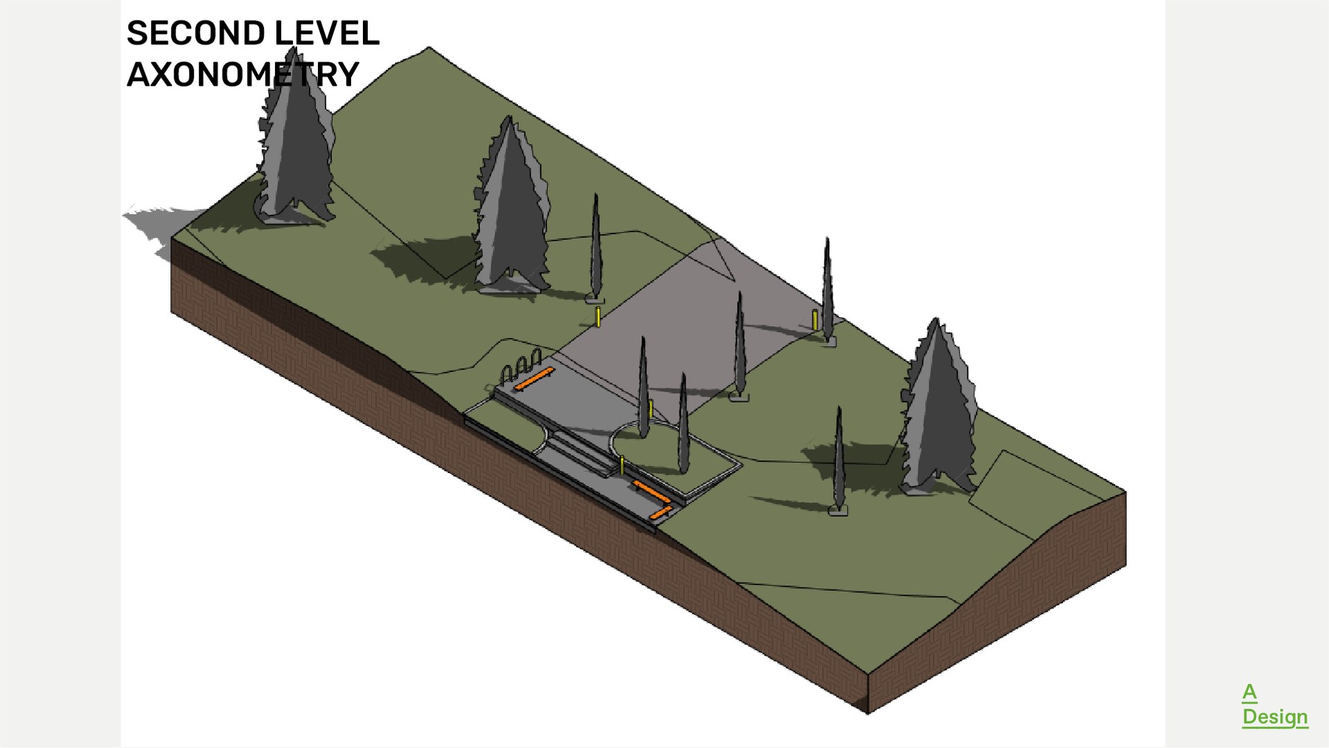 Rest zone - Revit model 3D model - TurboSquid 2018305
