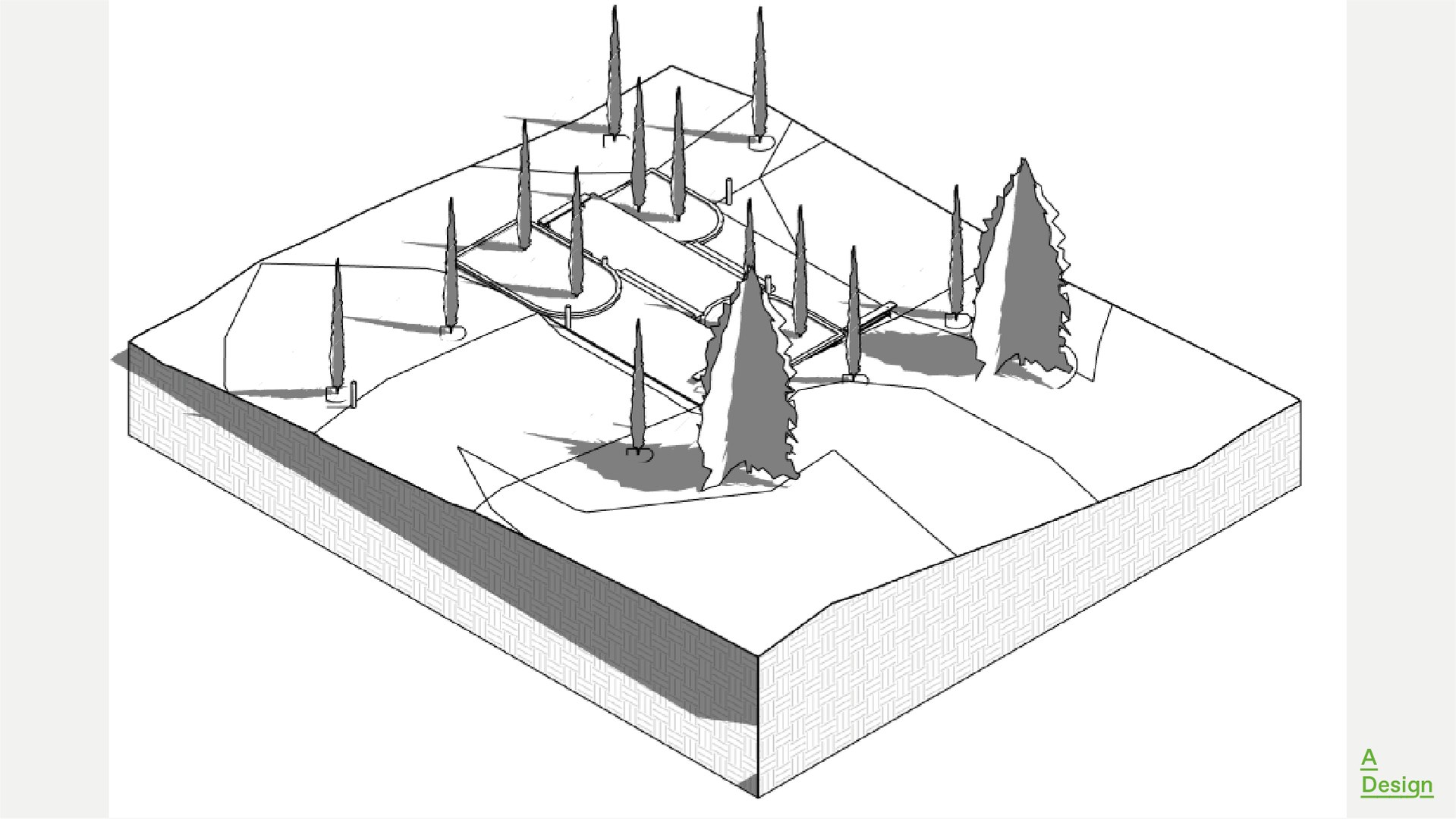 Rest zone - Revit model 3D model - TurboSquid 2018305