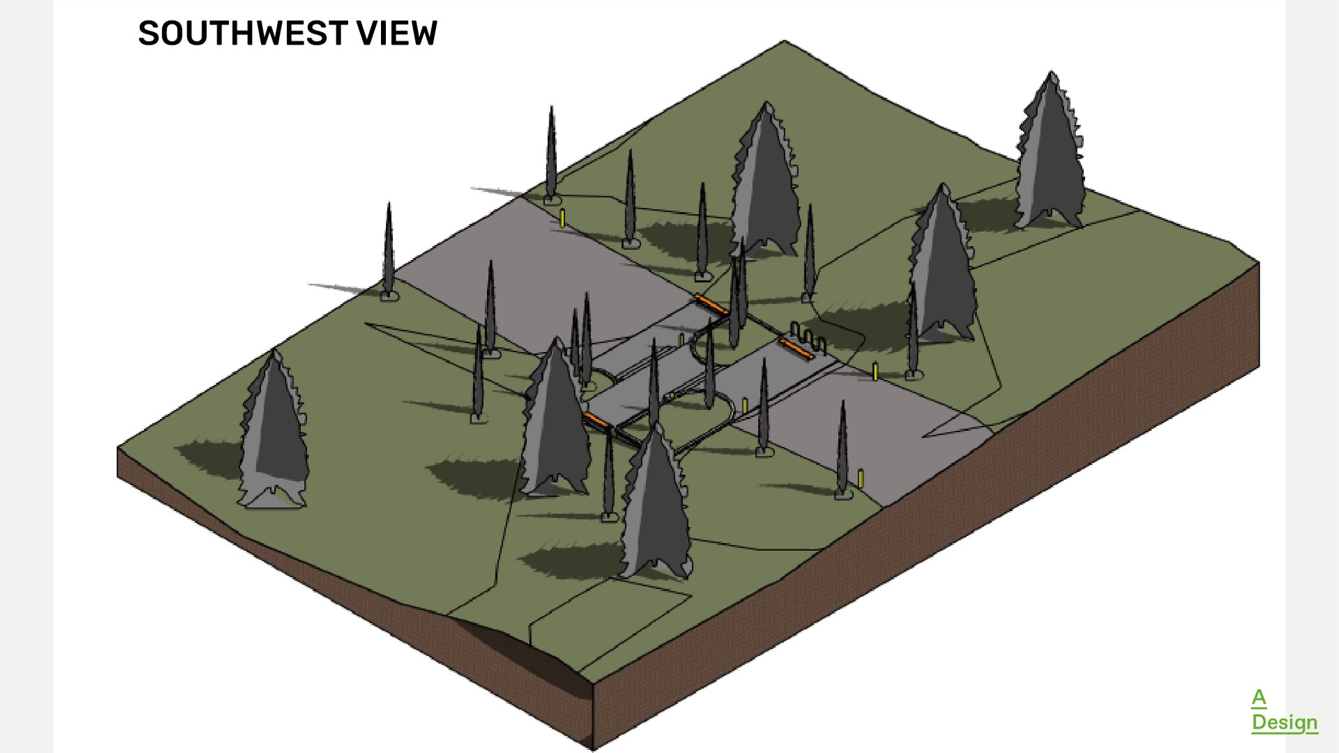 Rest zone - Revit model 3D model - TurboSquid 2018305