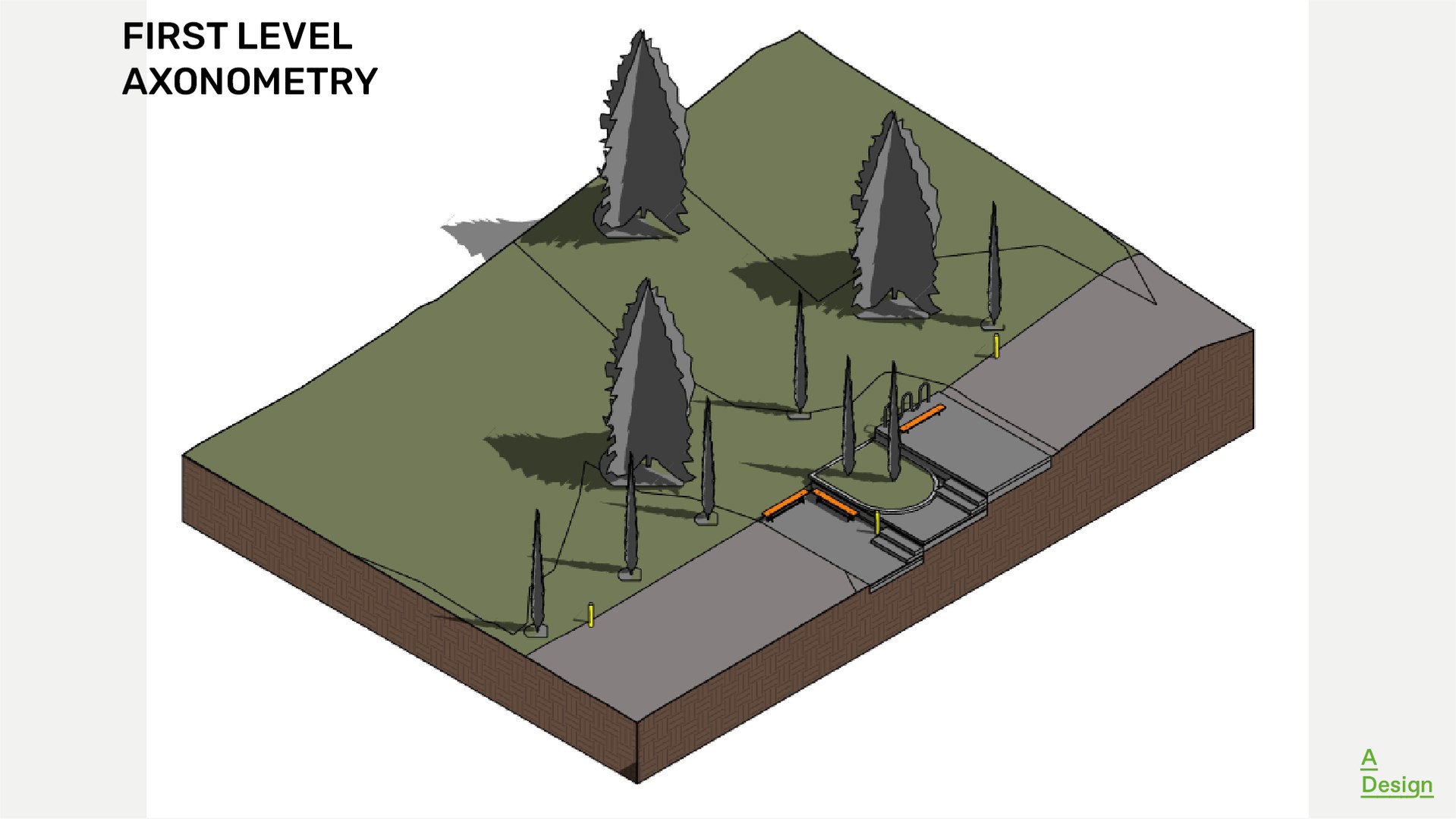 Rest zone - Revit model 3D model - TurboSquid 2018305