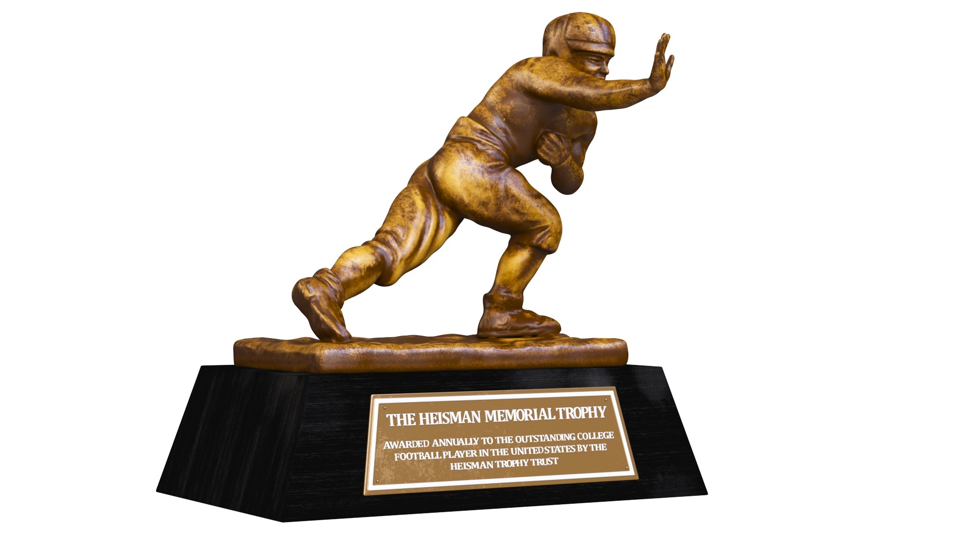 Heisman Memorial Trophy Award Collection 3D Model - TurboSquid 2397048