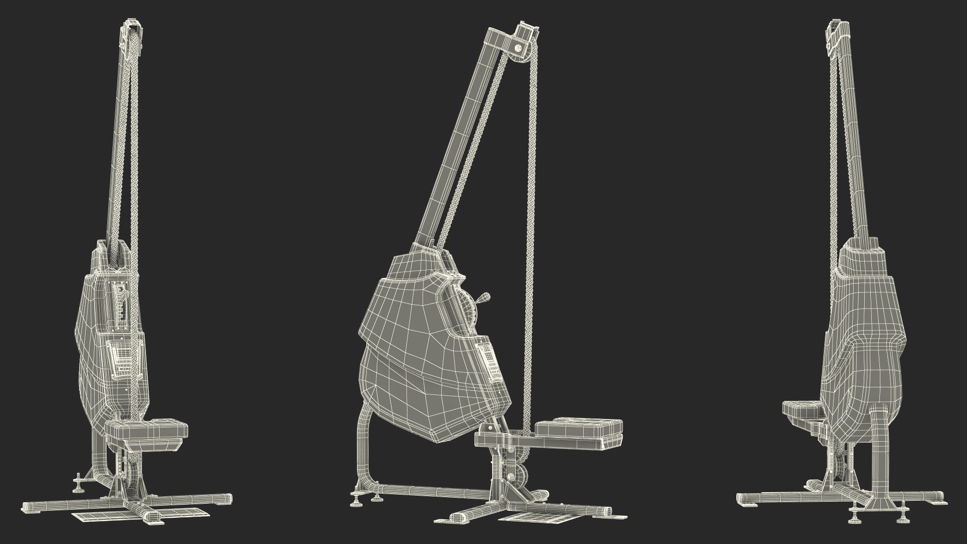 3D VLT Compact Rope Trainer - TurboSquid 2059256