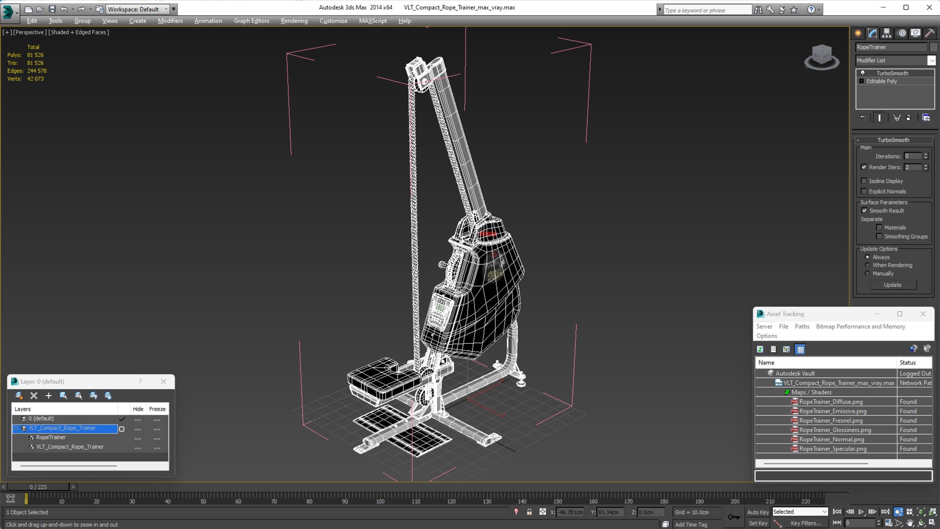 3D VLT Compact Rope Trainer - TurboSquid 2059256