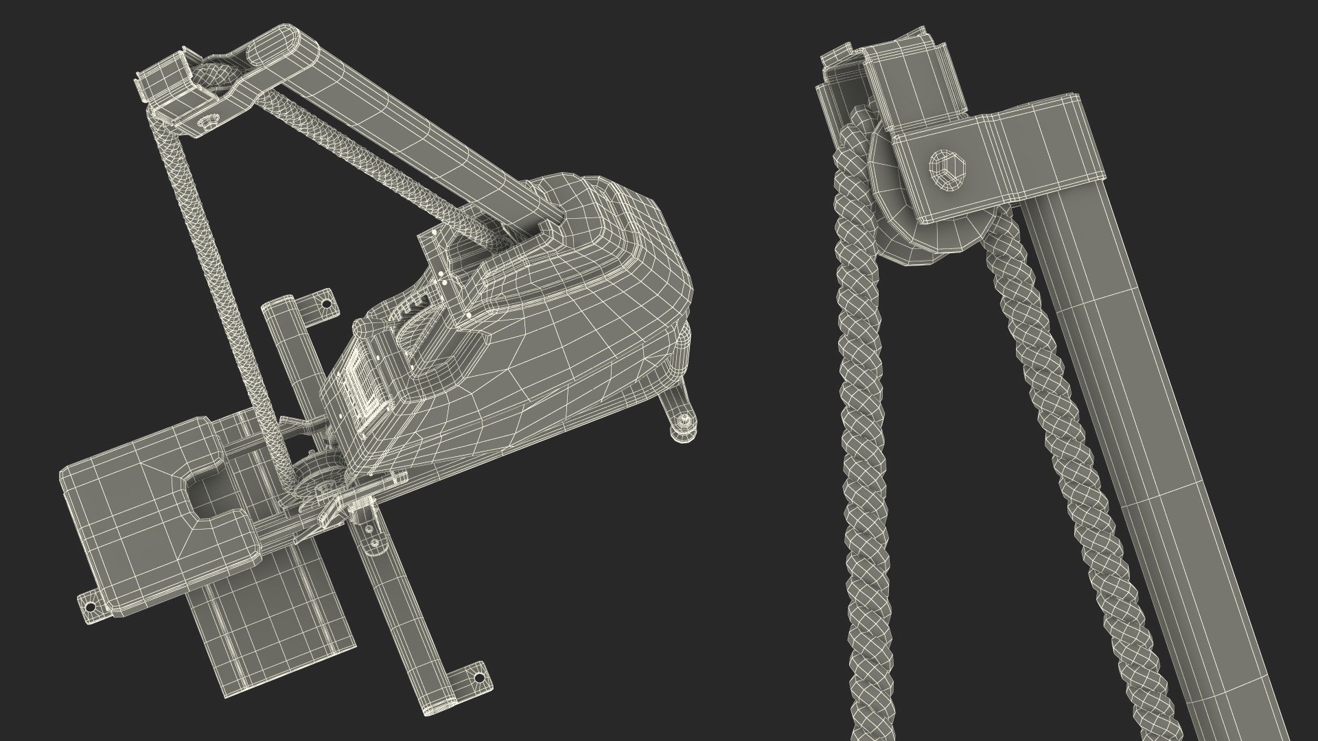 3D VLT Compact Rope Trainer - TurboSquid 2059256