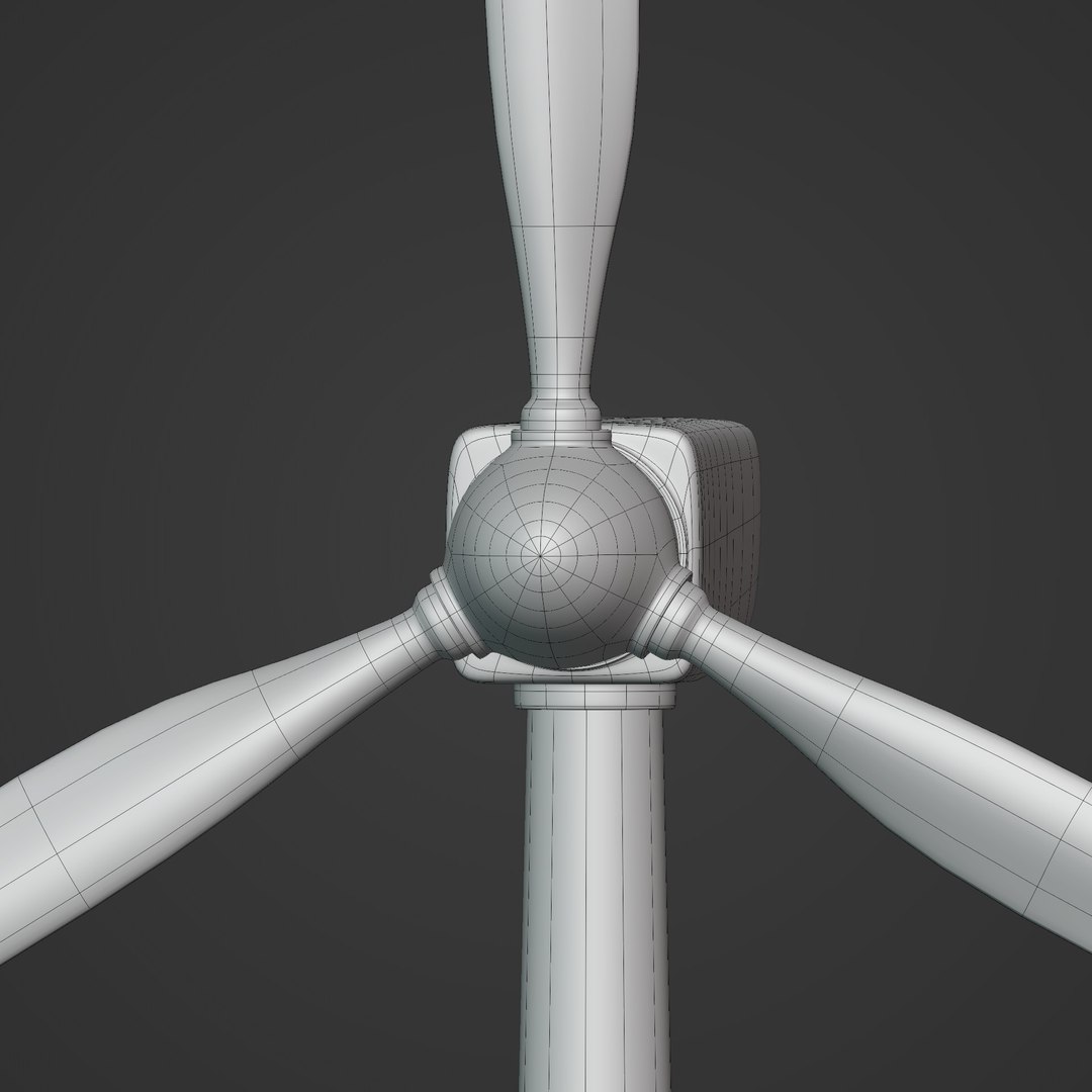 Wind Turbine 3D model - TurboSquid 1848606