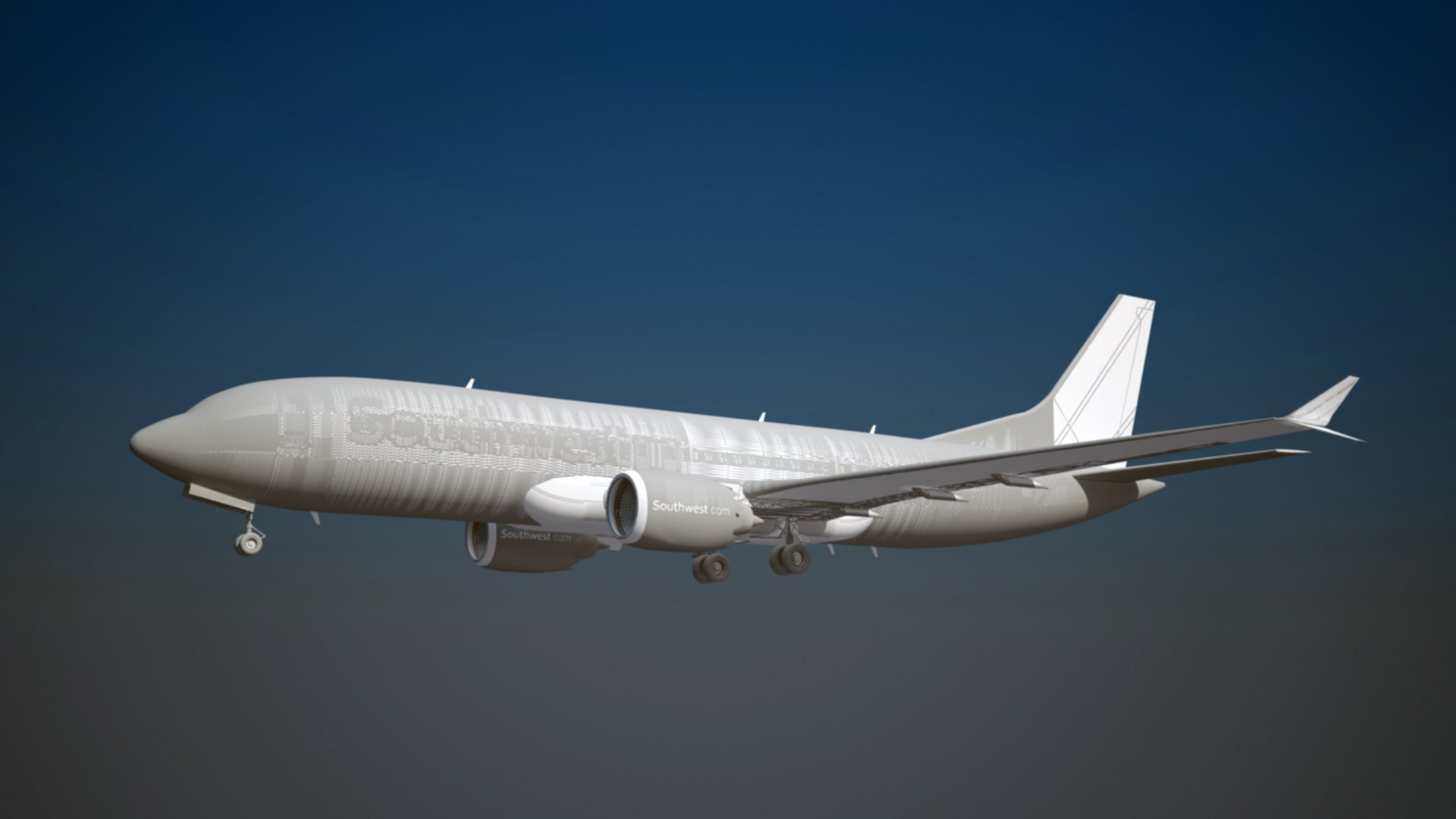 Southwest Airlines 737 Max 8 Model - TurboSquid 1725181