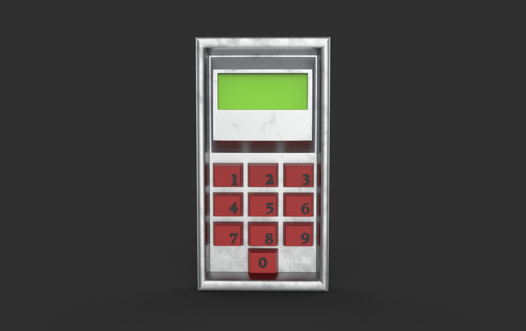 Keypad 3D Model 3D Model - TurboSquid 2342803