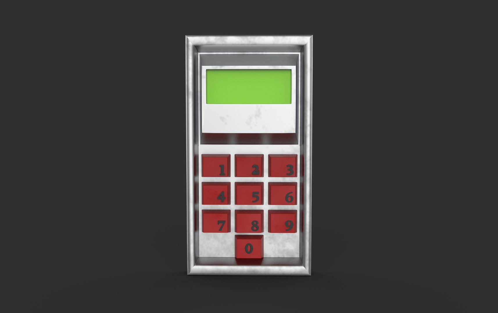 Keypad 3D Model 3D Model - TurboSquid 2342803