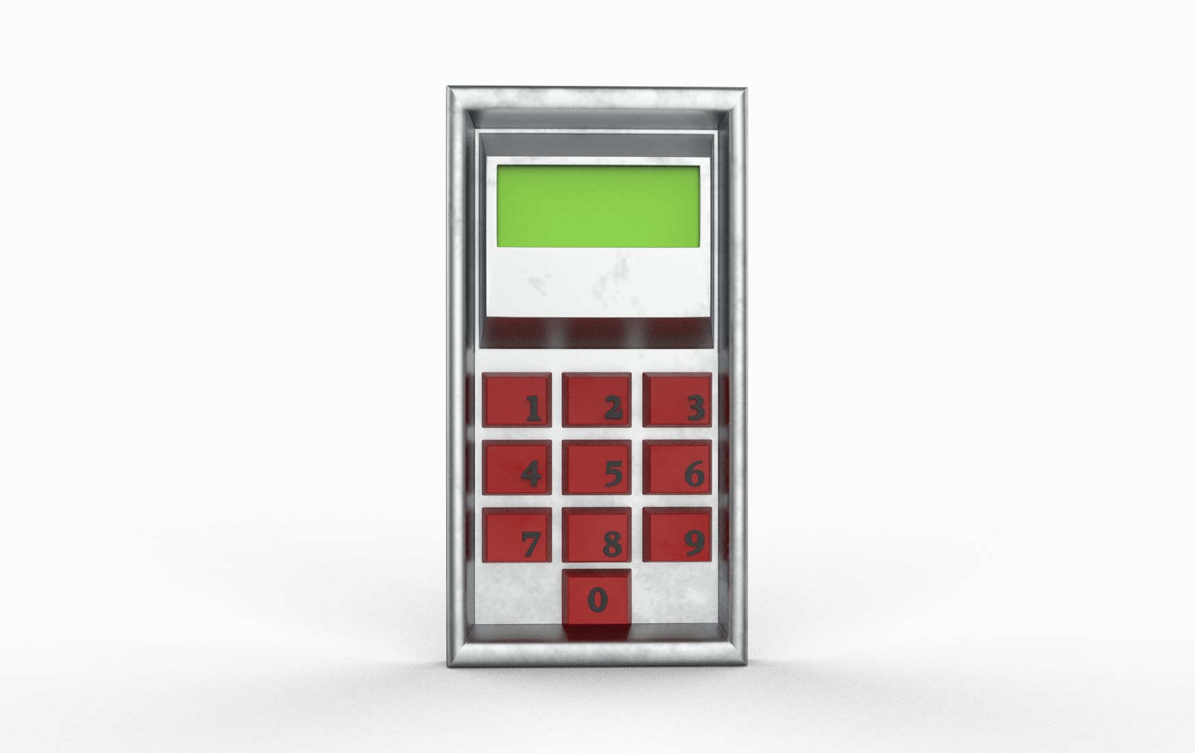 Keypad 3D Model 3D Model - TurboSquid 2342803