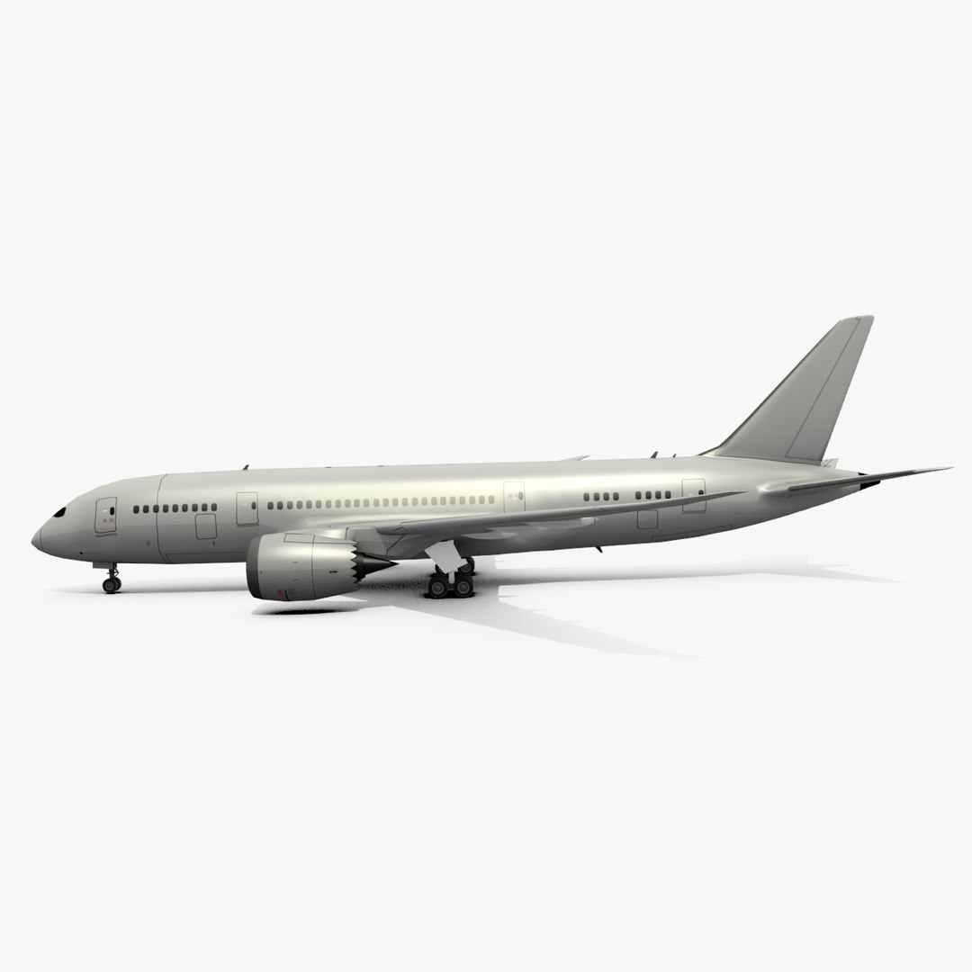 Free Boeing 787 8 1 3d Model