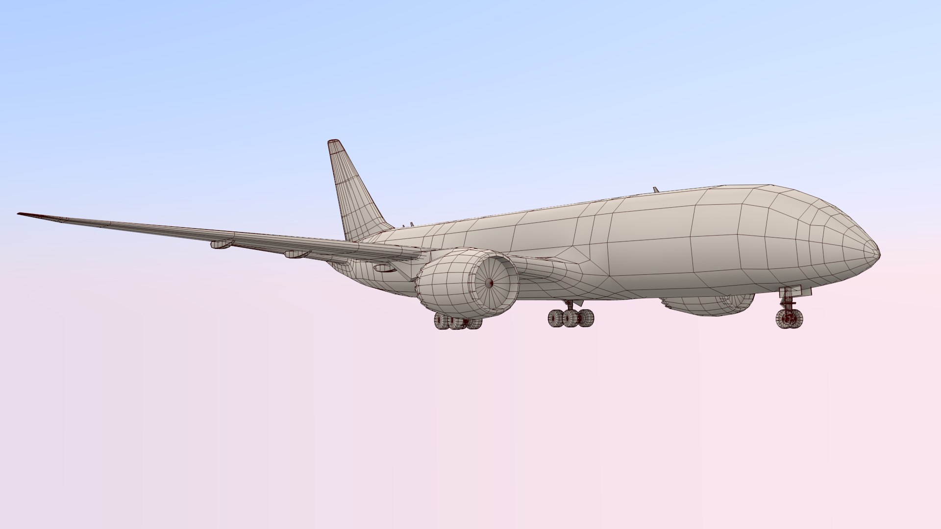 Free Boeing 787 8 1 3d Model
