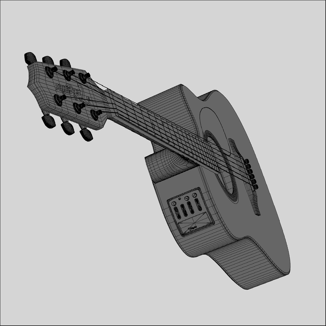 Musical Instrument 3d Model