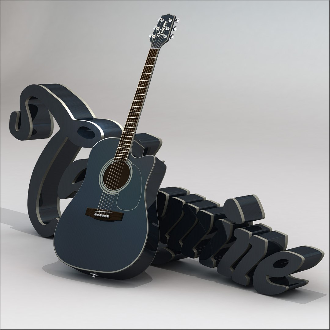 Musical Instrument 3d Model