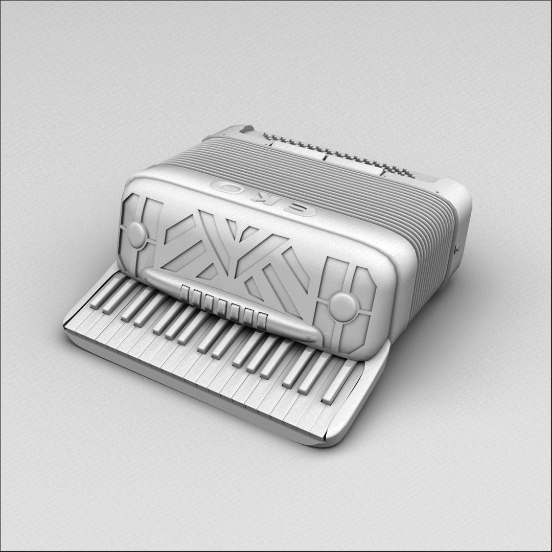 Musical Instrument 3d Model