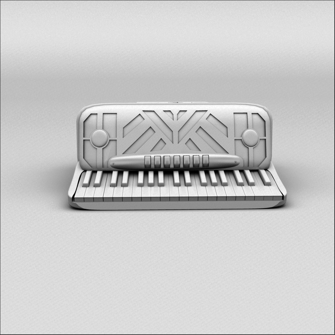 musical instrument 3d model