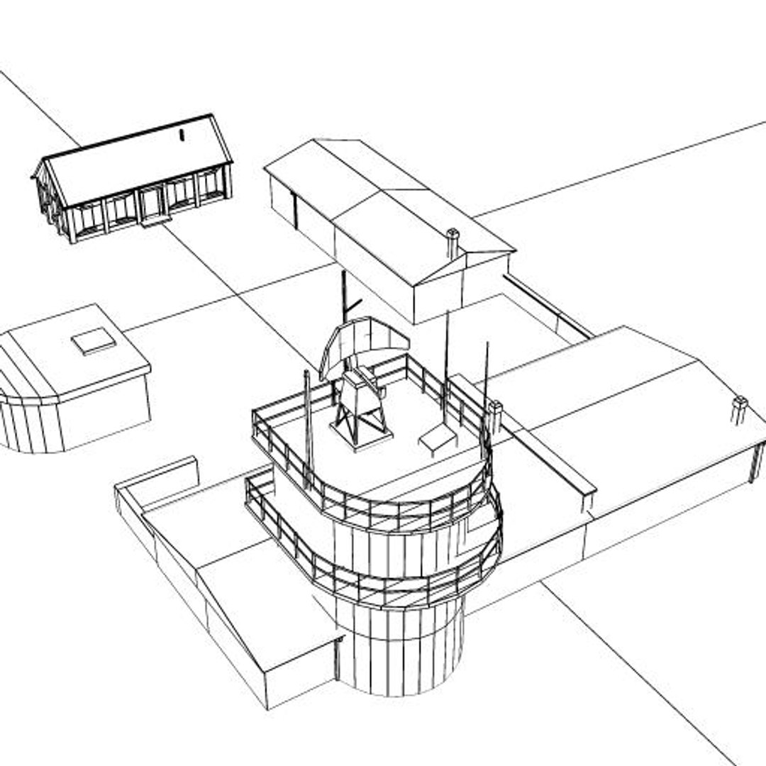 Max Military Airfield Buildings