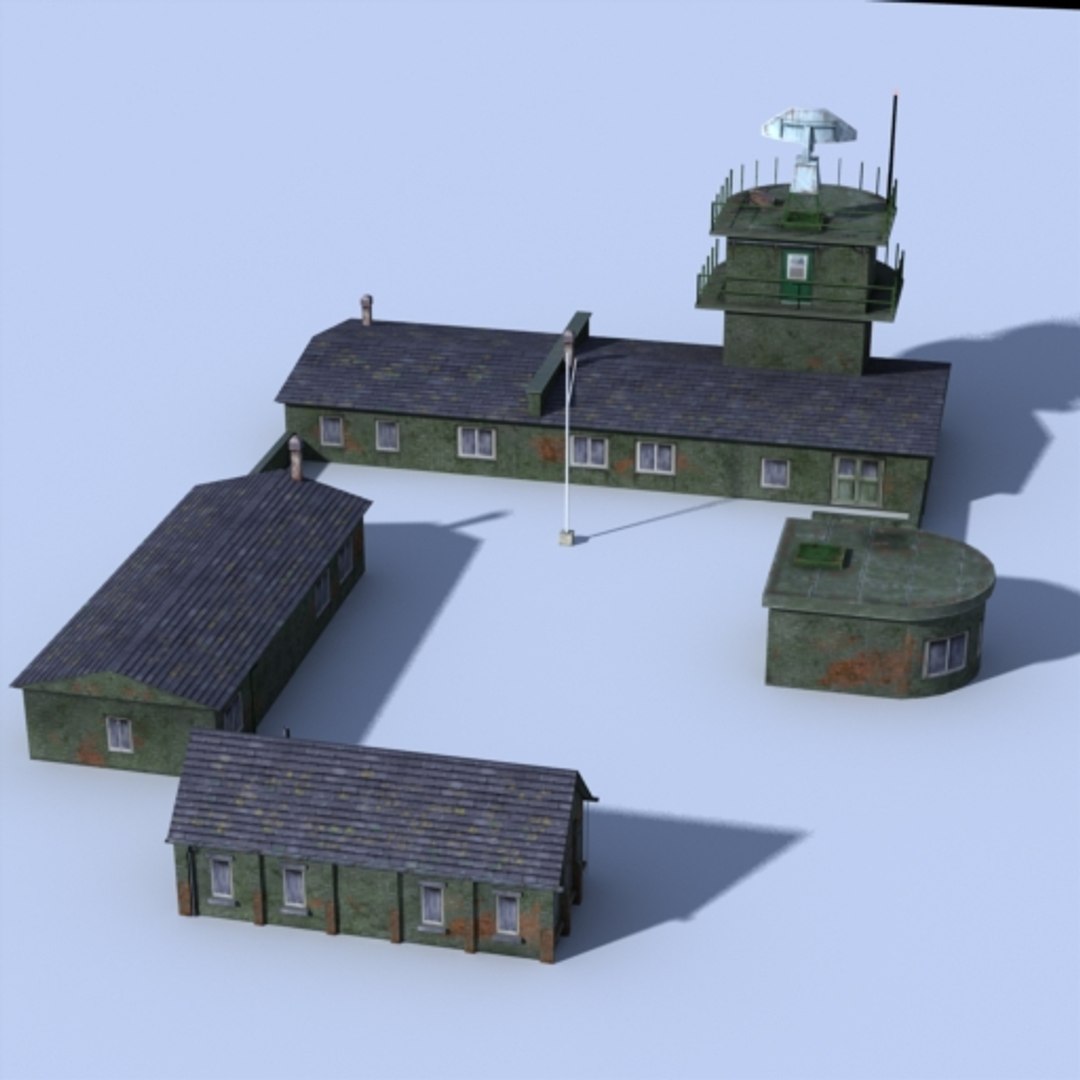 Max Military Airfield Buildings