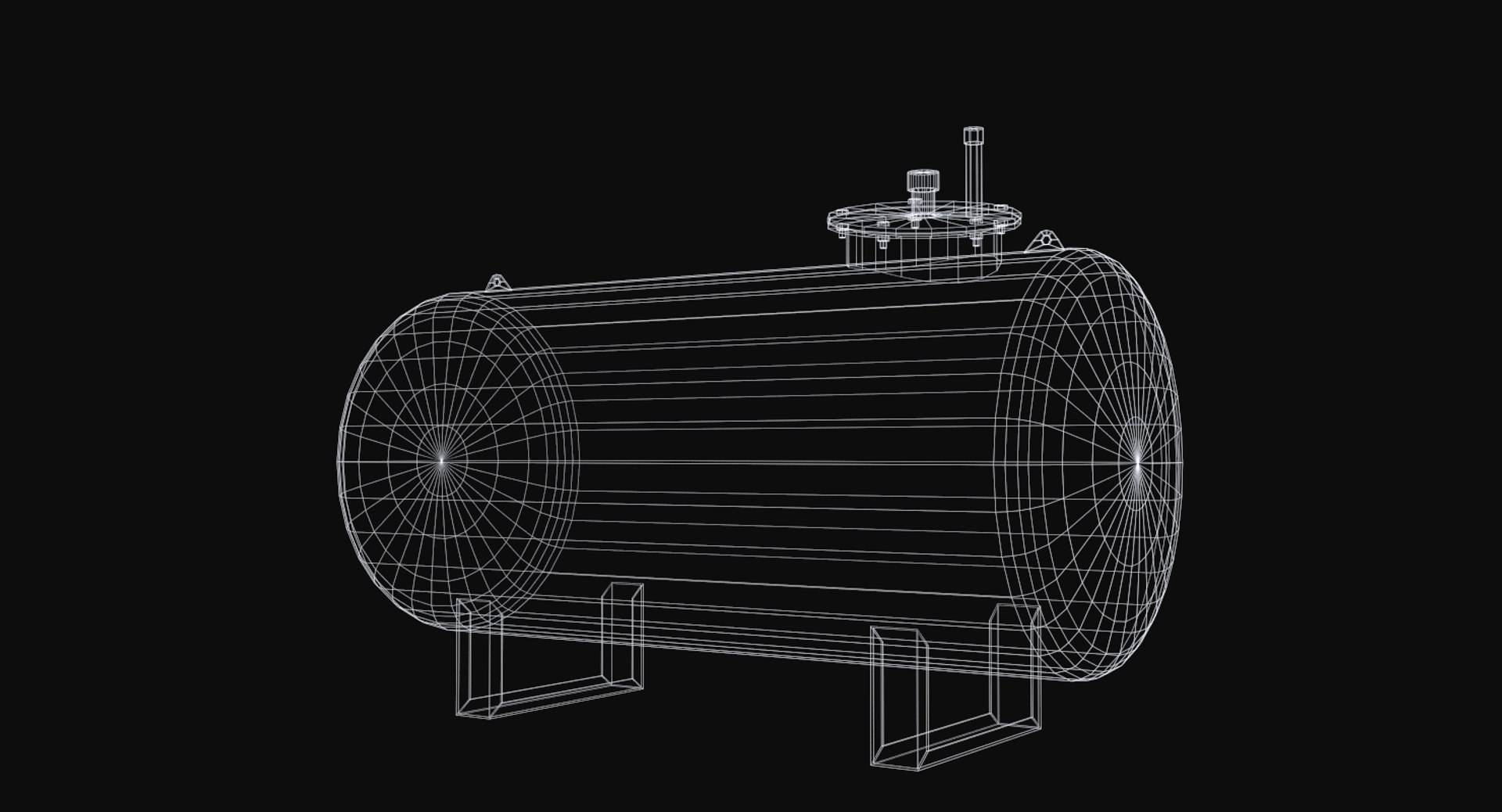 3d Model Oil Tank