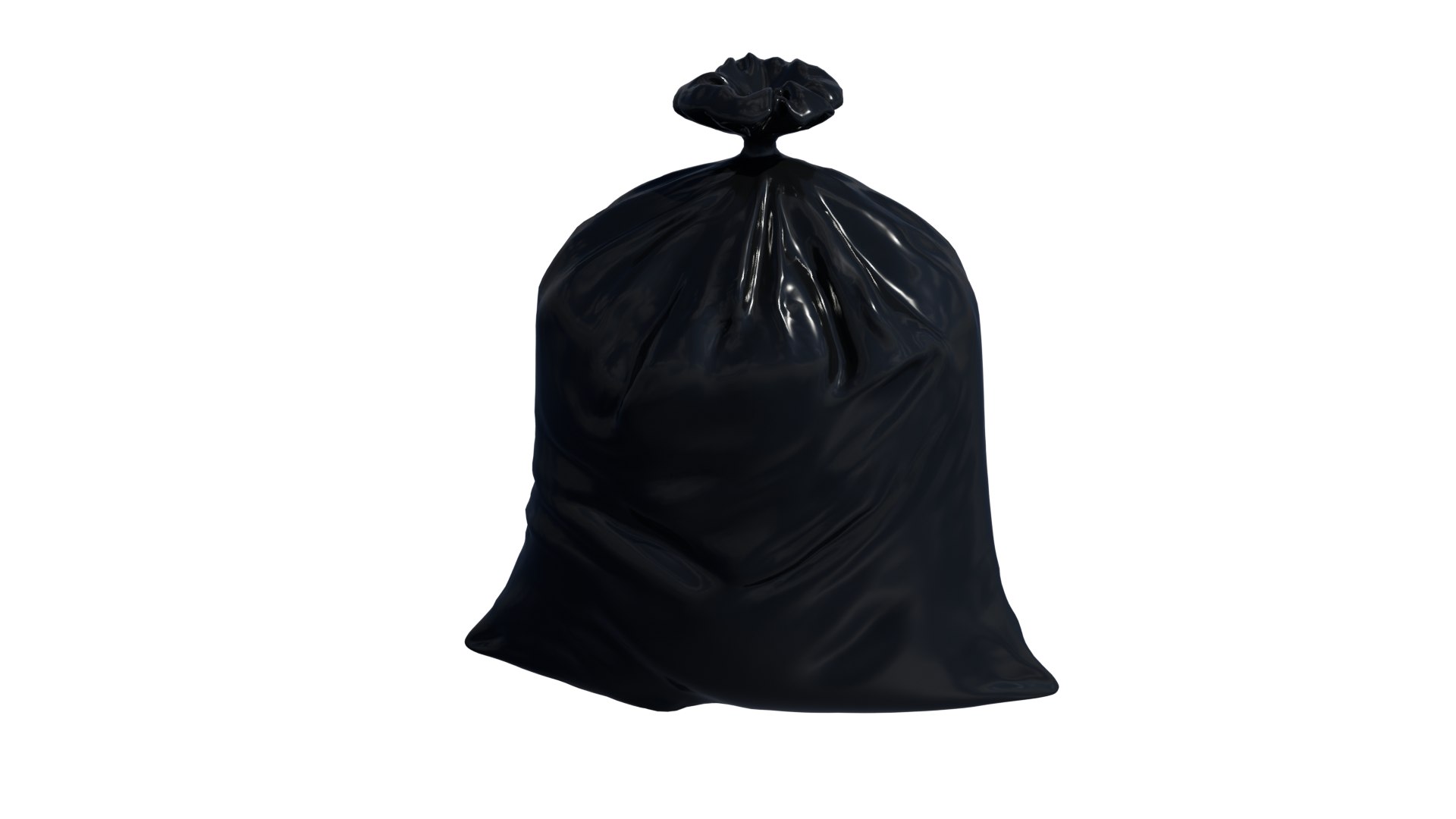 Free 3D Trash Bag Model With Basic Material 3D Model - TurboSquid 2295745