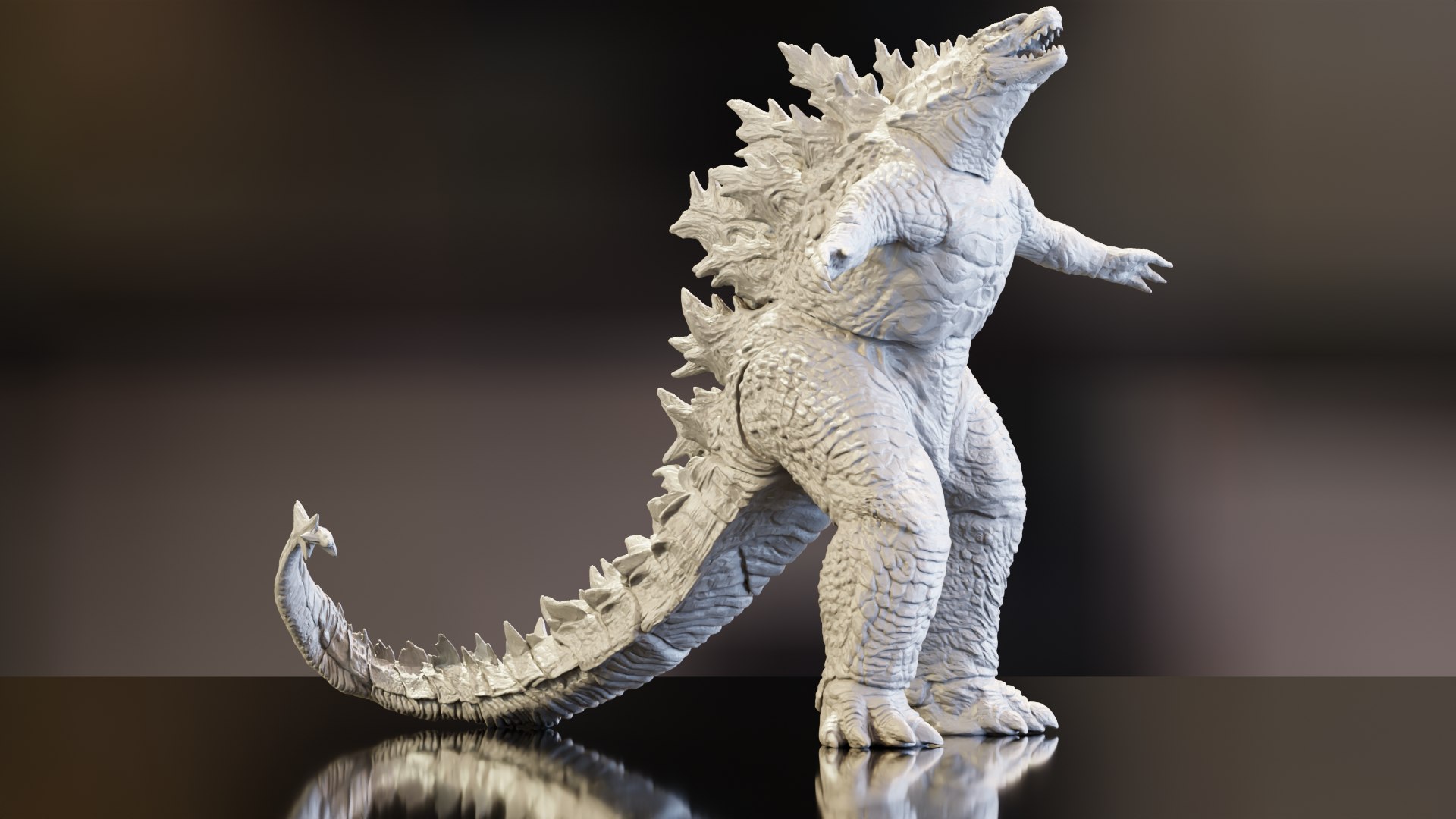 3D Ancient Titan Godzilla - TurboSquid 2363449