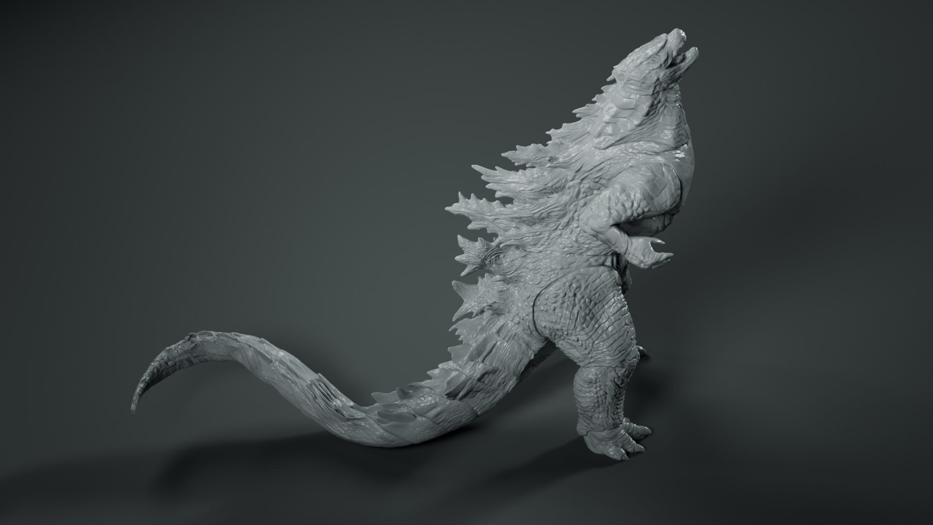 3D Ancient Titan Godzilla - TurboSquid 2363449