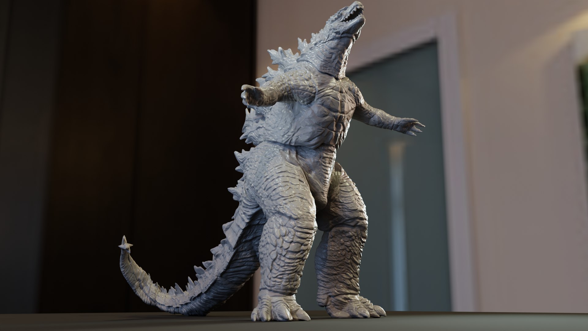 3D Ancient Titan Godzilla - TurboSquid 2363449