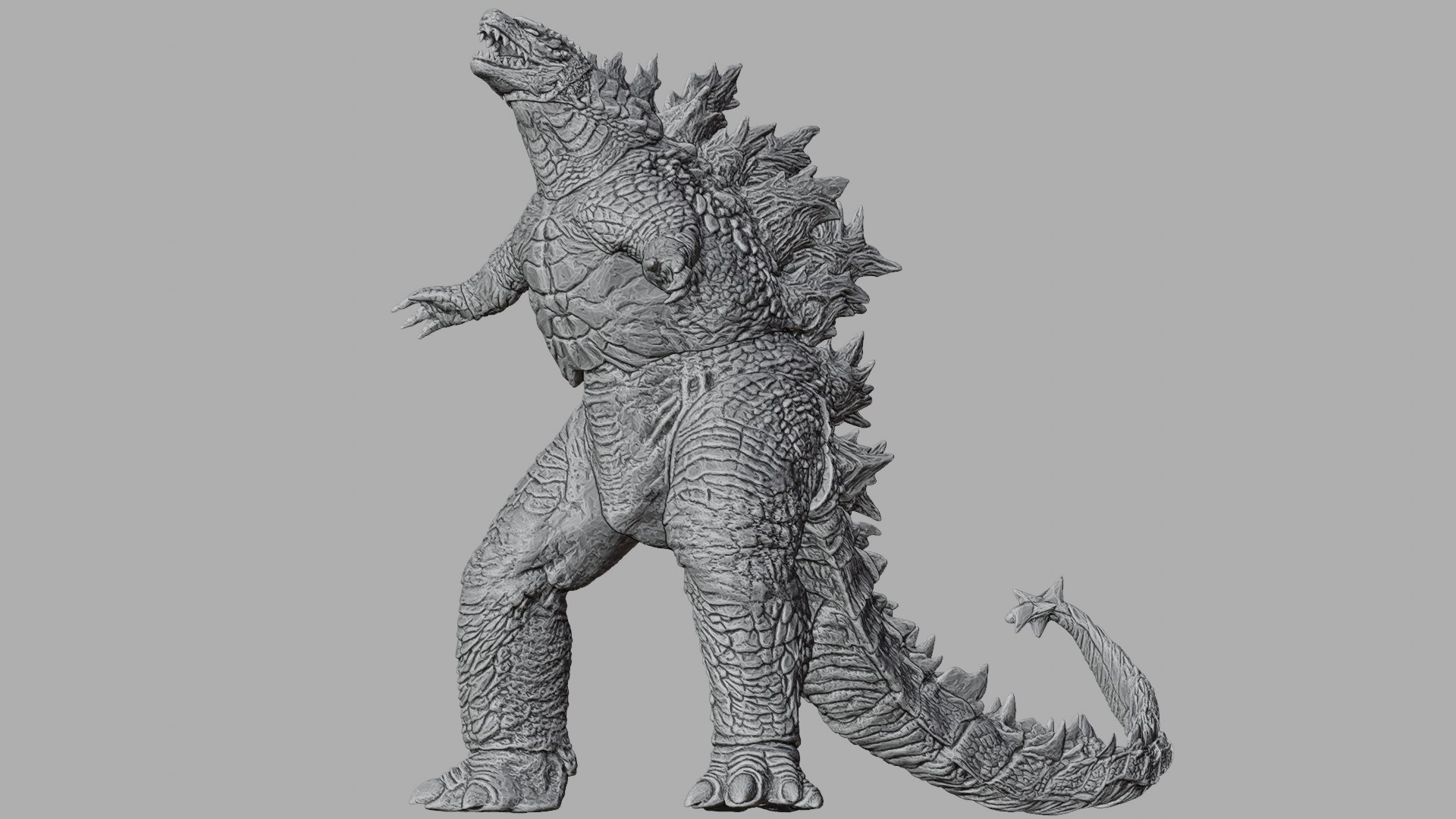 3D Ancient Titan Godzilla - TurboSquid 2363449
