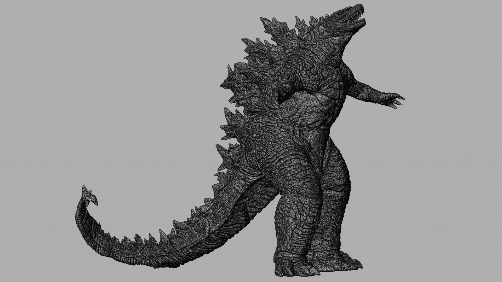 3D Ancient Titan Godzilla - TurboSquid 2363449