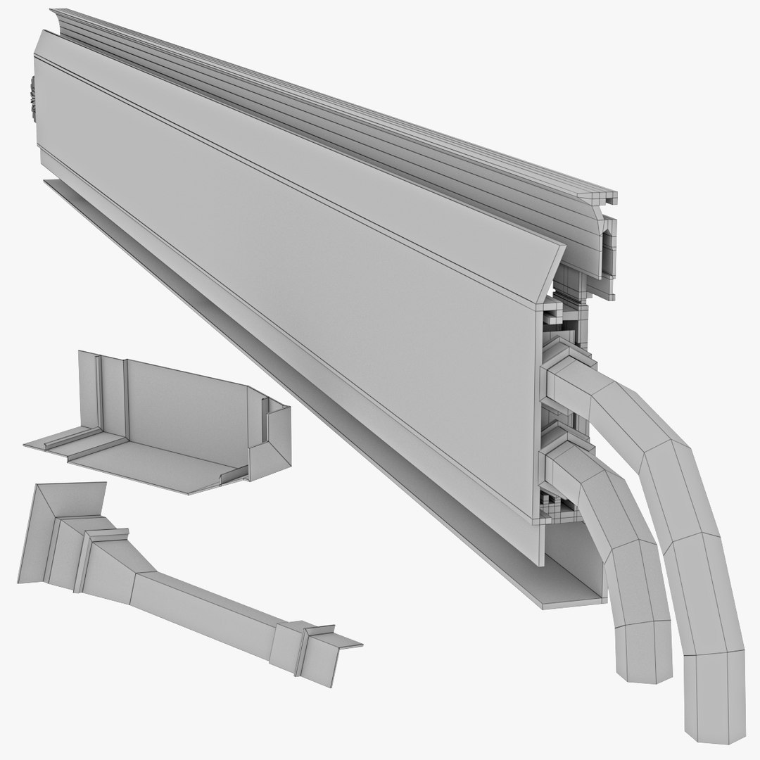 3D Baseboard Heater - TurboSquid 1234740
