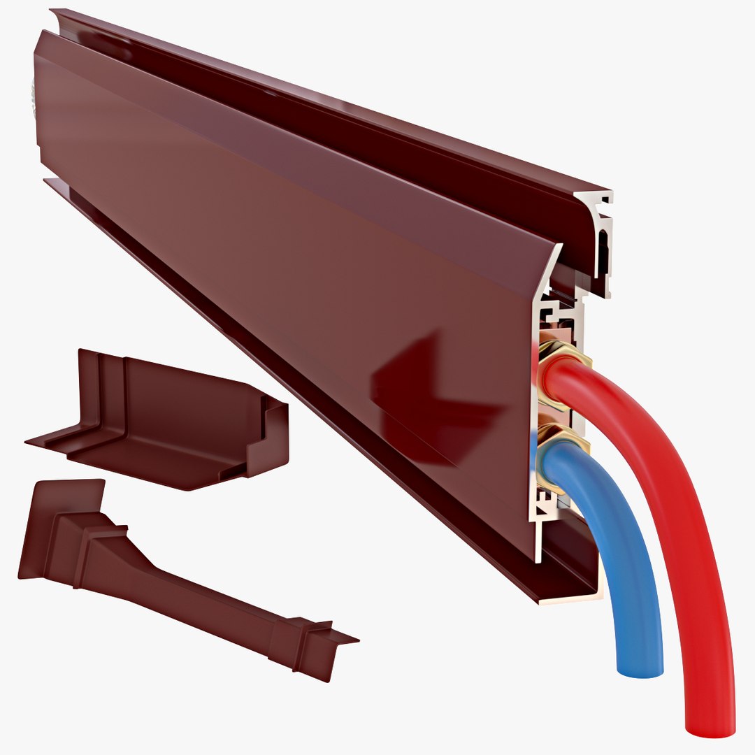 3D Baseboard Heater - TurboSquid 1234740