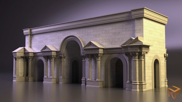 3d roman triumphal arch